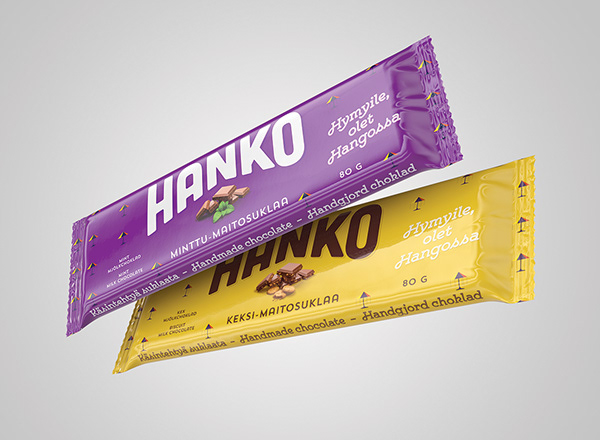 Andre Caputo - 3D of Hanko Chocolate and Packaging • Finland