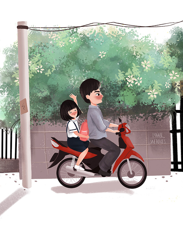 Illustrations of Linh My Nguyen