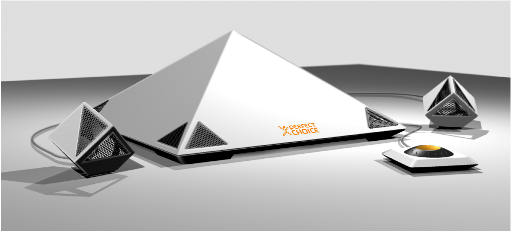 Middlecott Design - Perfect Choice - Pyramid Speaker project