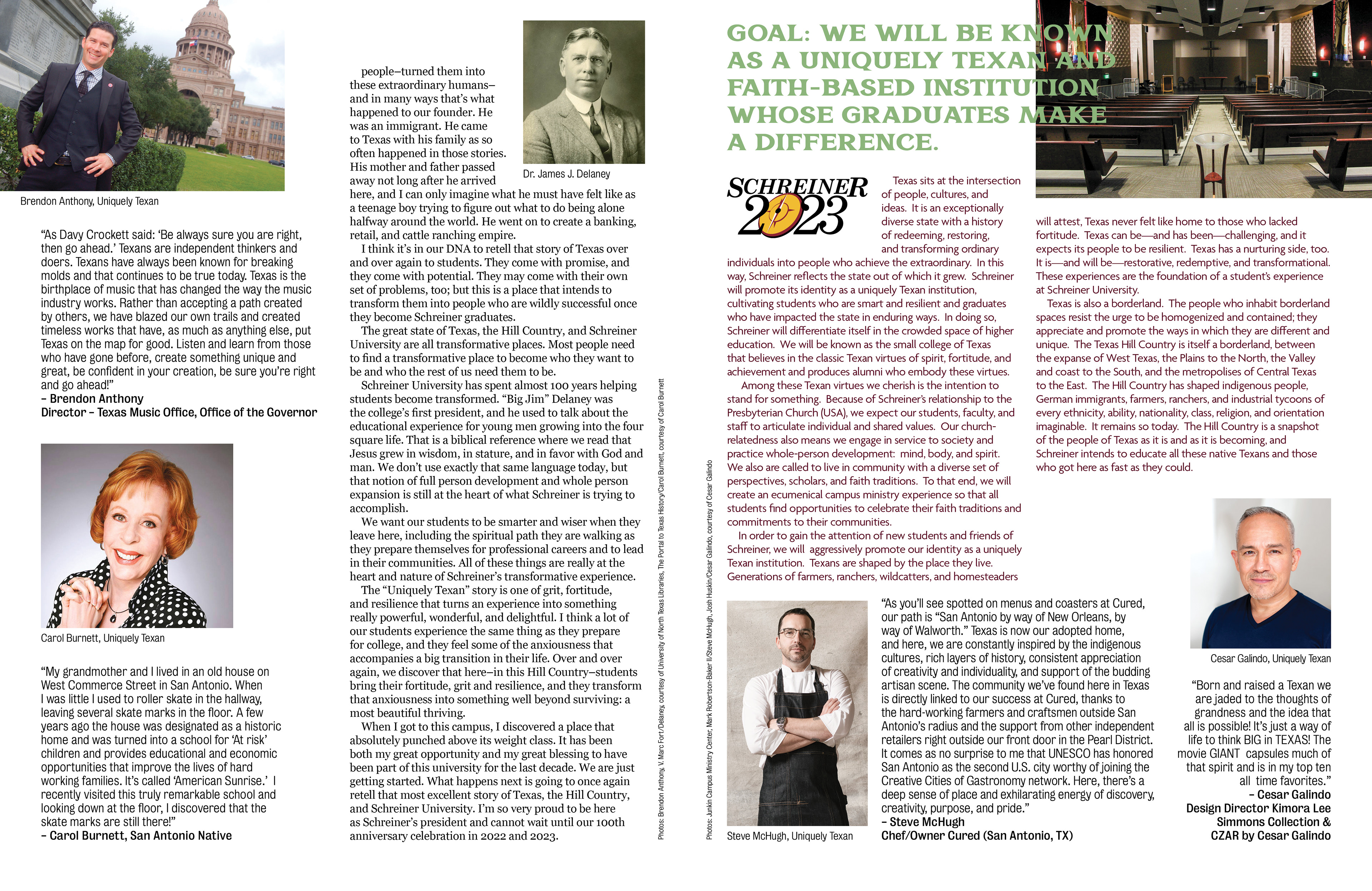 Stephanie Locke - Schreiner University Magazine