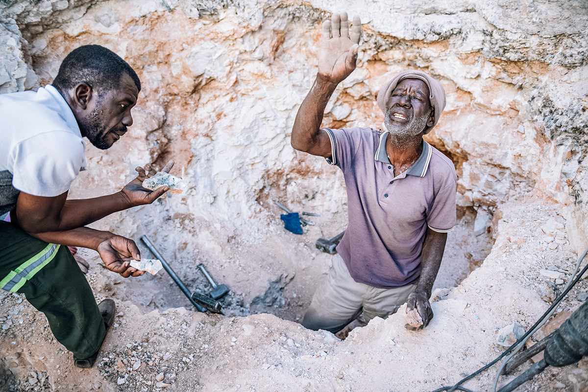 CreativeLAB Photography - Gemstone Miners of Namibia