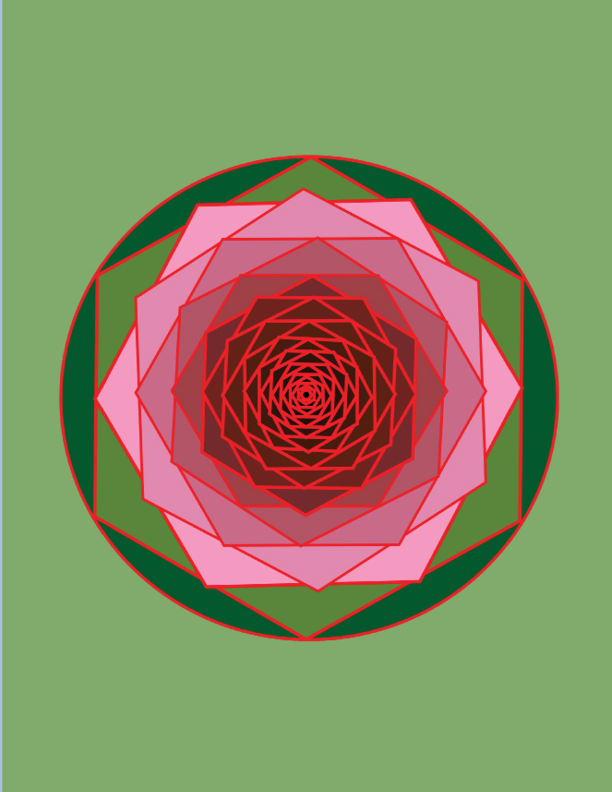 Leah Zhao Art and Design - Radial Logos Design Study