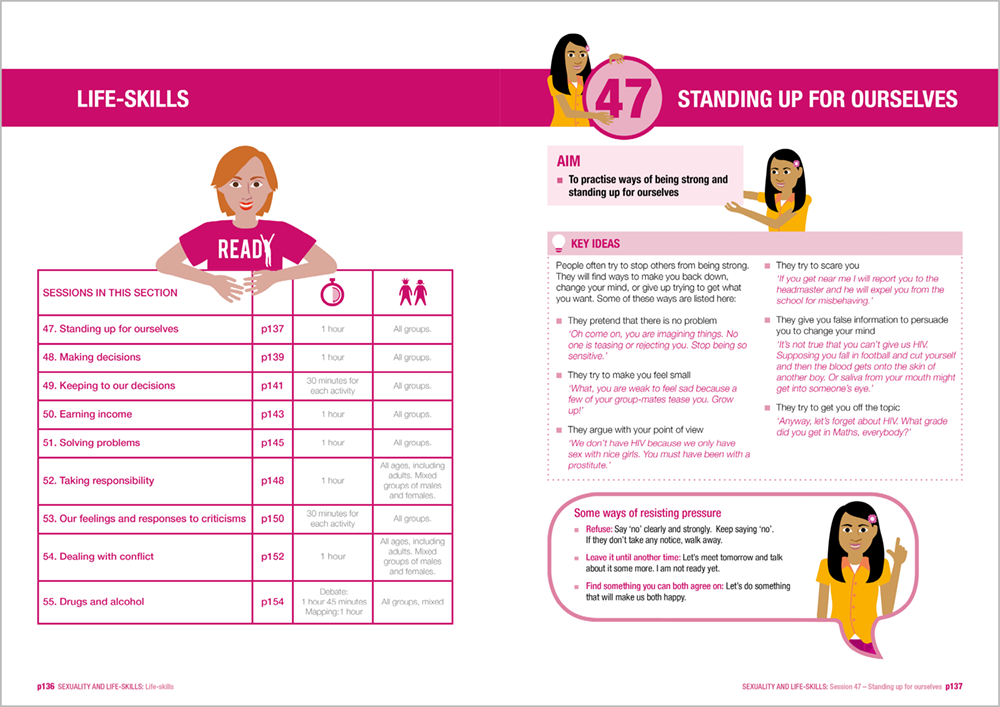 Garry Robson Graphic Design Sexuality And Life Skills Toolkt