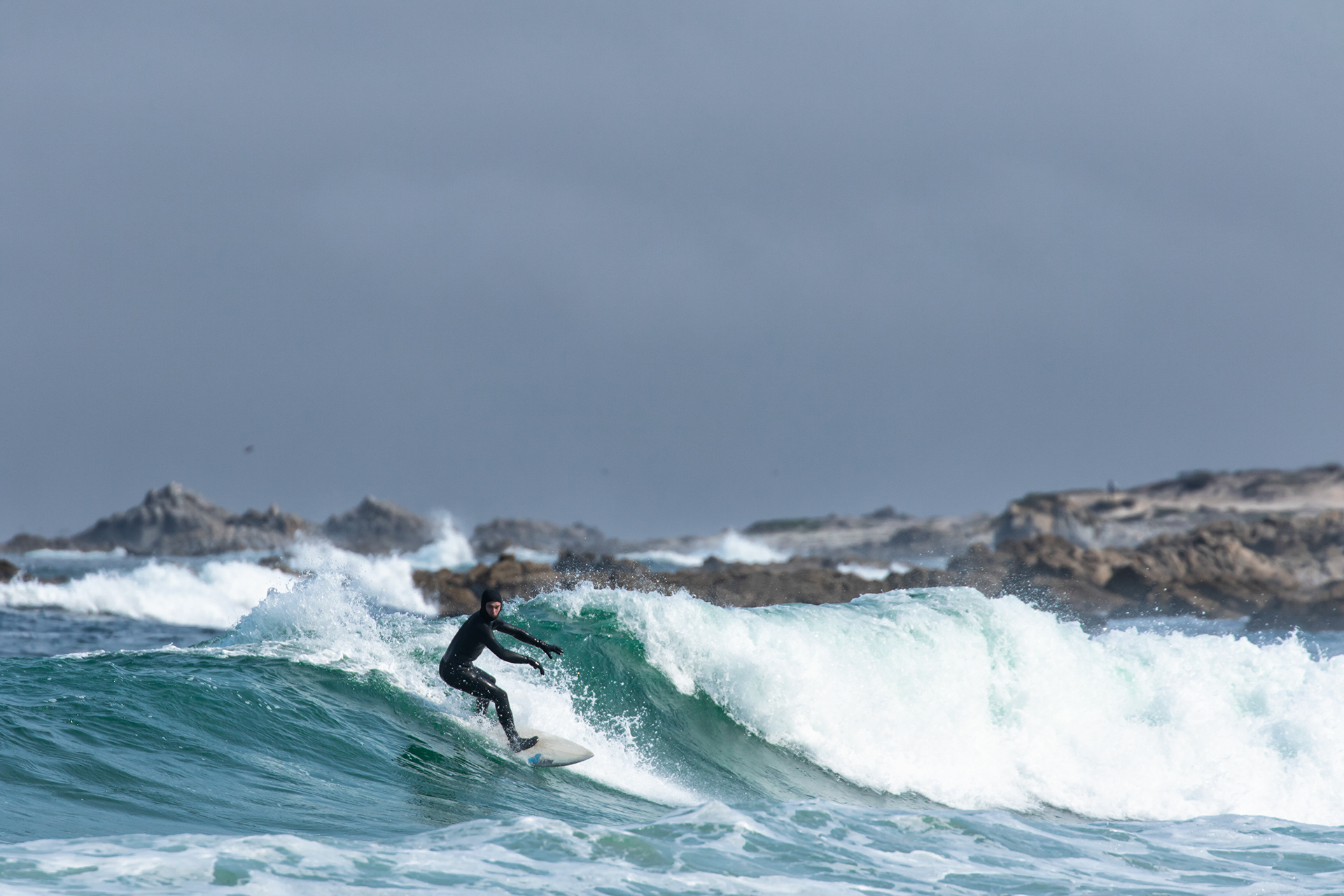 Joseph Kumzak - Surfing Asilomar