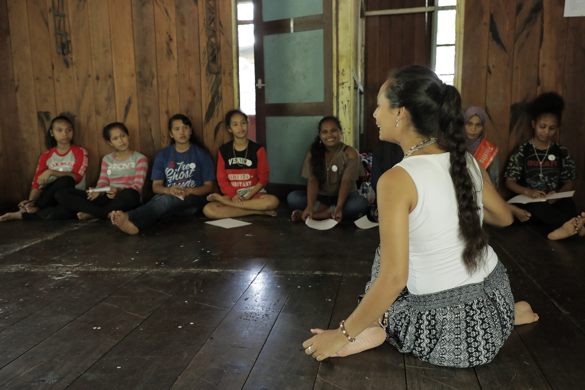 Fiona Callaghan - Asmat Young Women