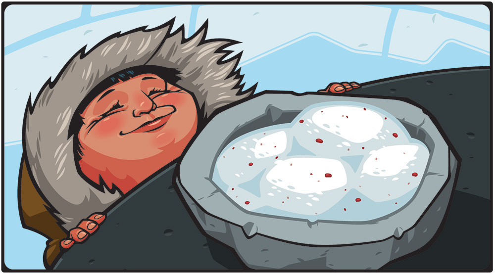 Mark Gervais Illustration and Animation - Inuit Invention