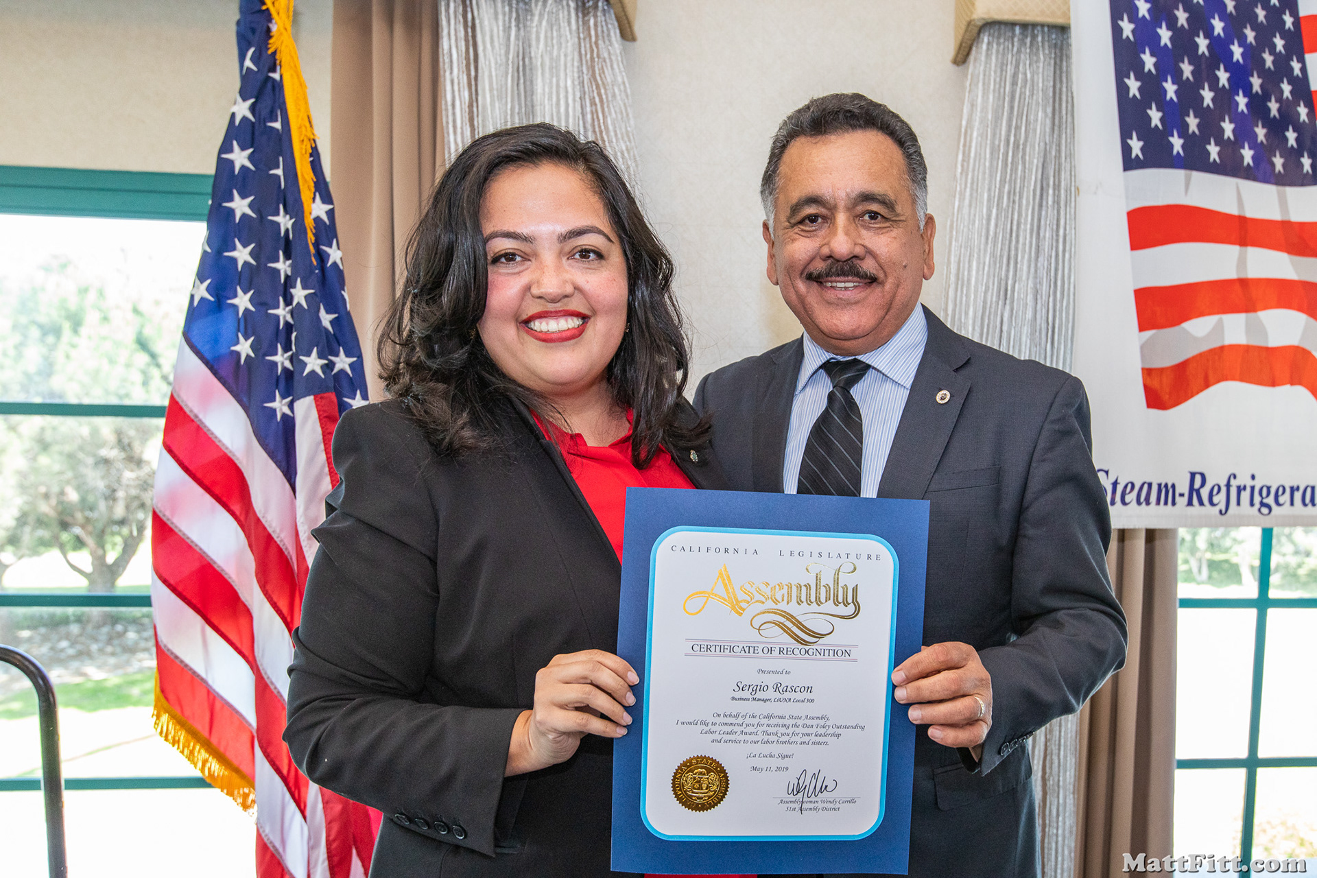 Matt Fitt Photography - SOUTH COUNTY LABOR HONORS SERGIO RASCON (PART TWO)