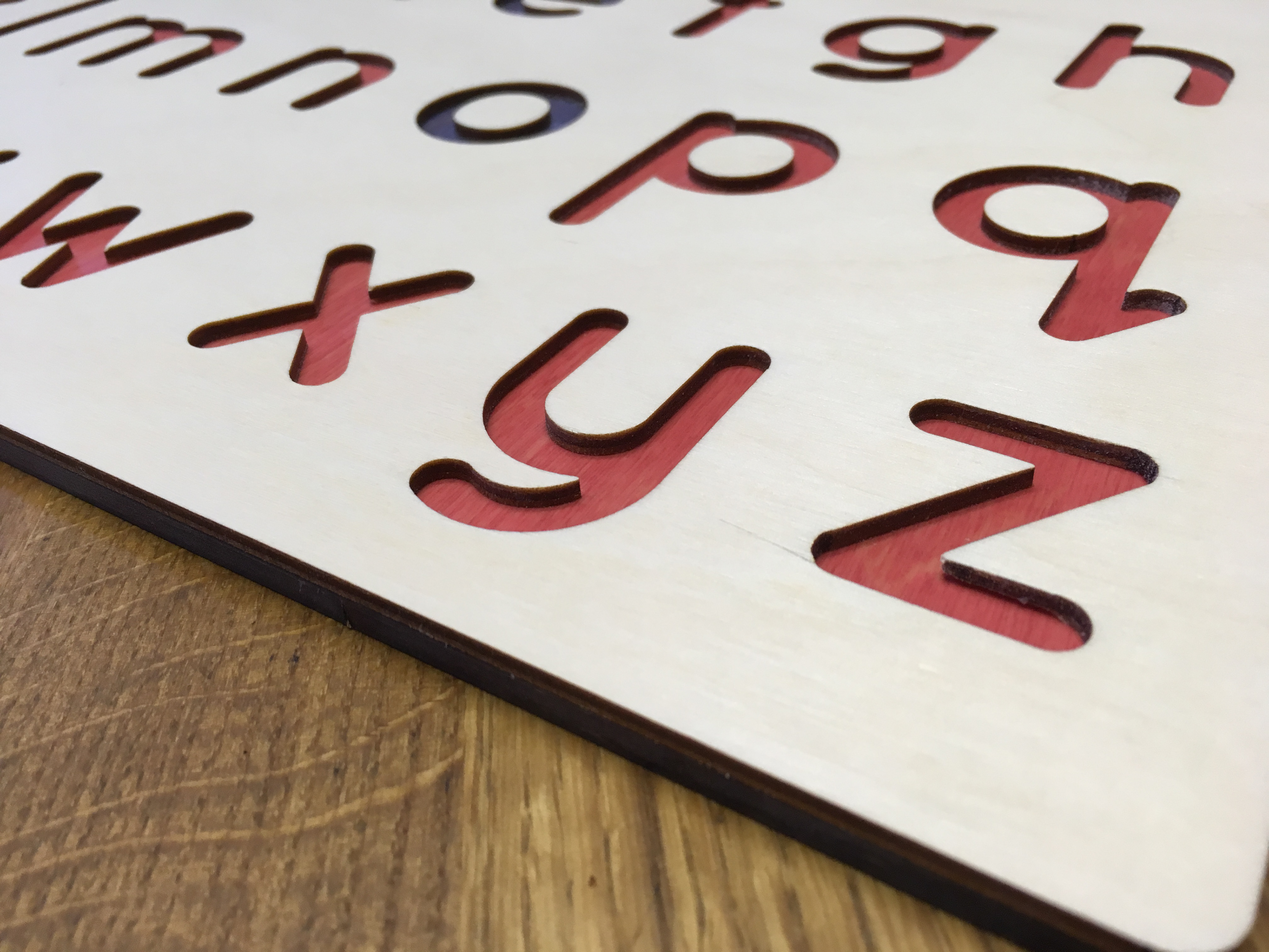 Sincerely Taylor Made - Alphabet Board