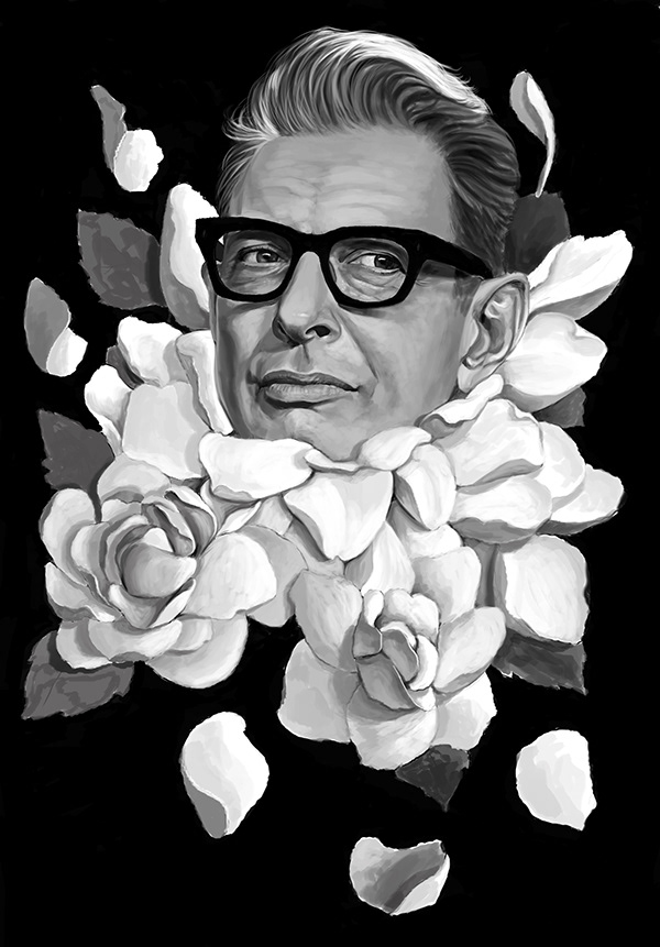 Mike Robinson Art - Jeff Goldblum