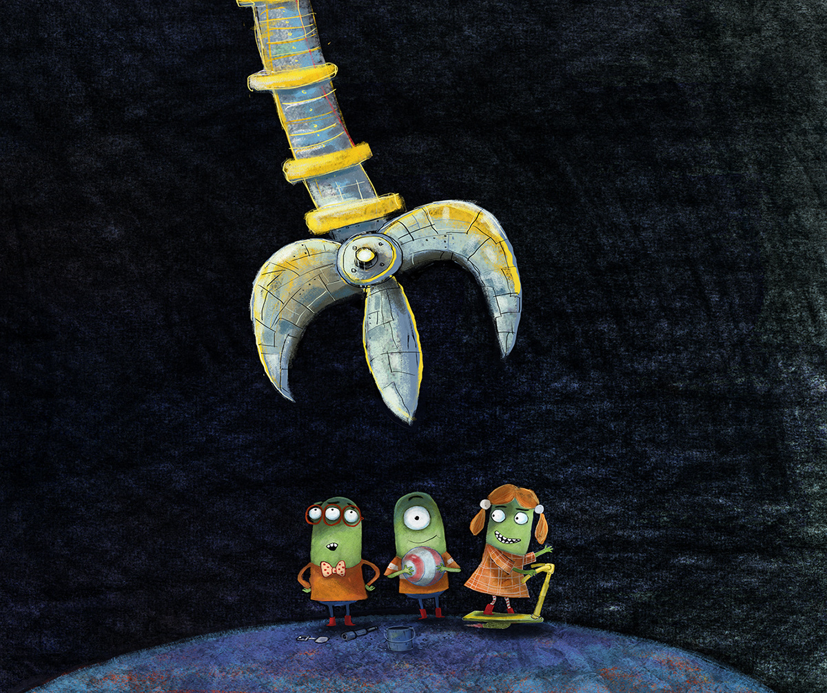 Mark Fearing - Picture Book: The Three Little Aliens...