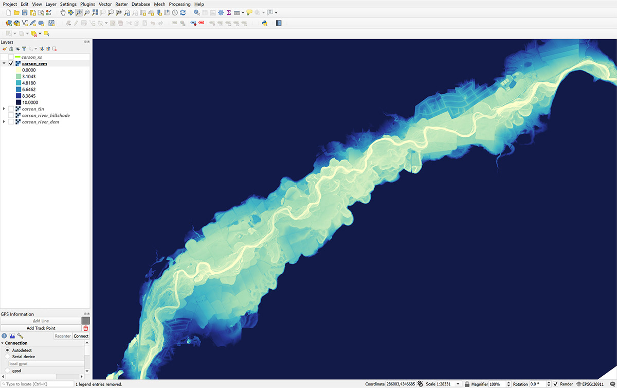 Dan Coe Carto - Creating REMs in QGIS with the Cross-Section Method
