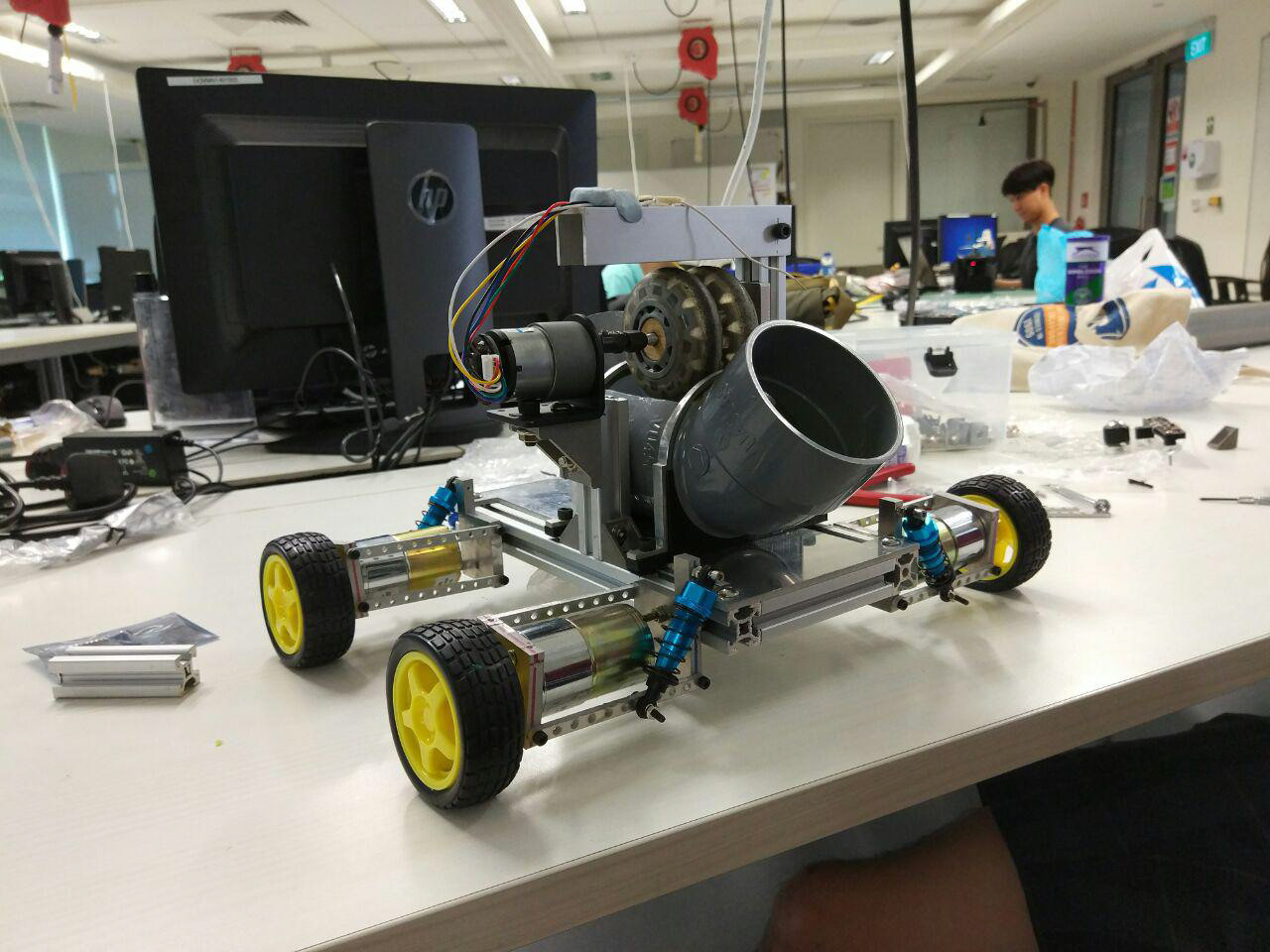 Patrick Khoo - Phi-Rho-Bot: Autonomous Fire-Fighting Robot