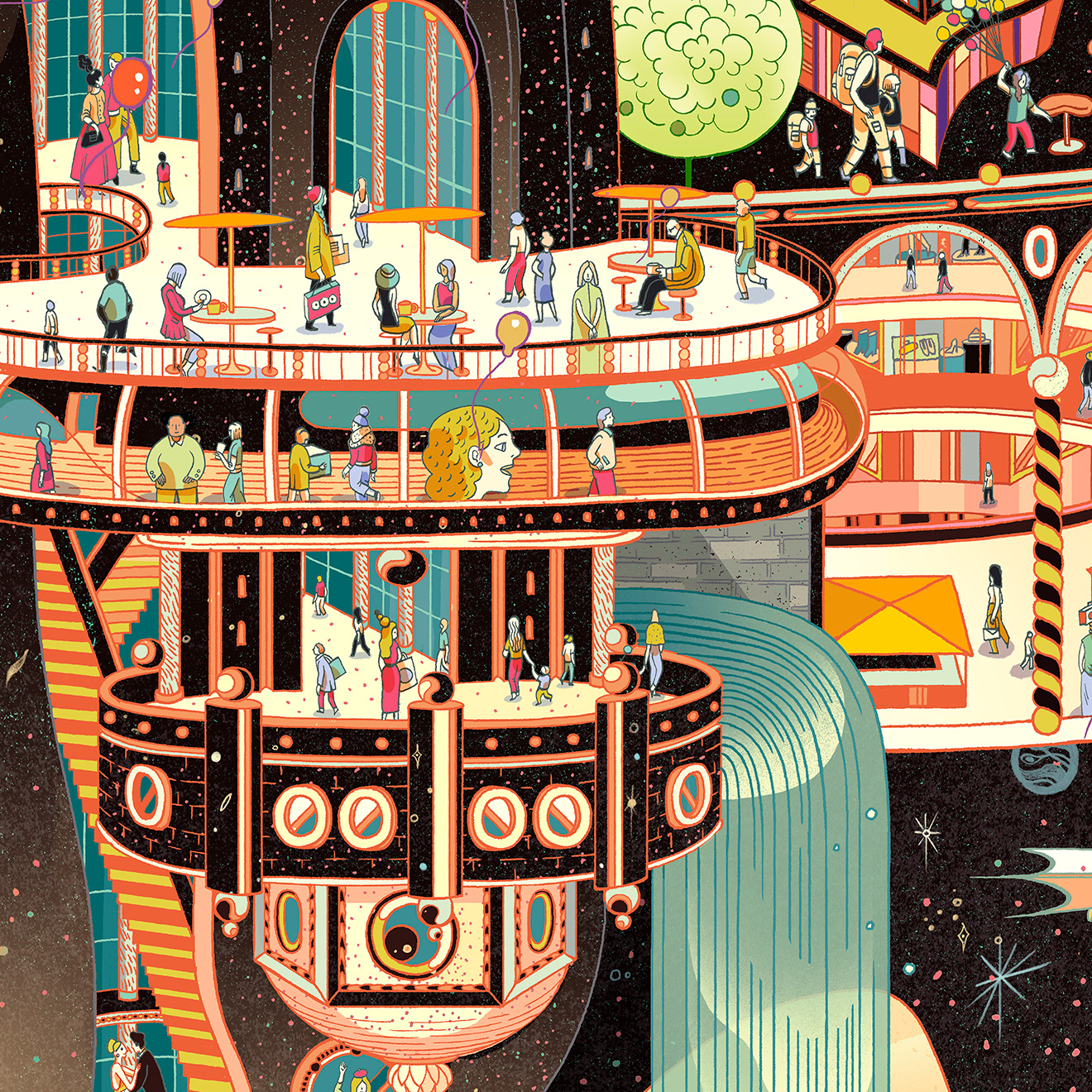 Victo Ngai - Mixc World Launch