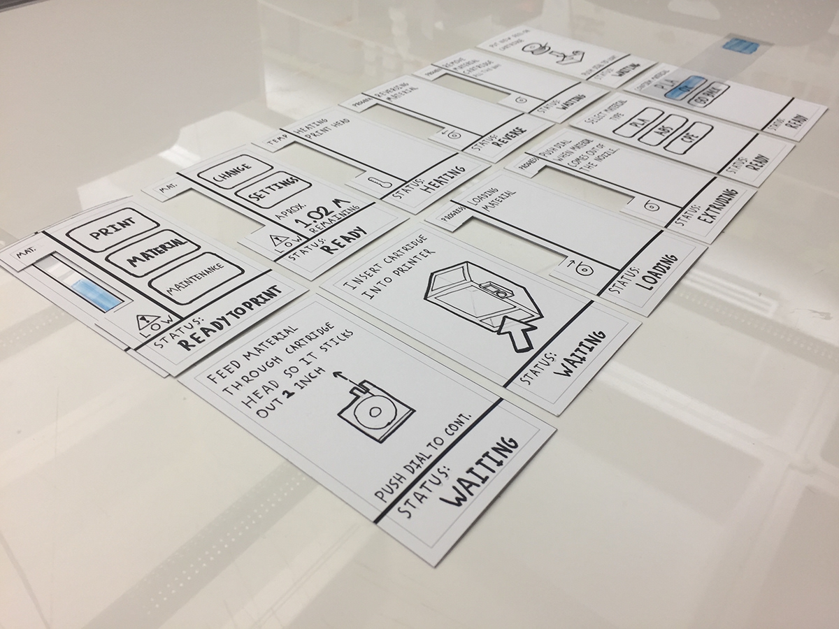 Noah Posner - 3D Printer Paper Prototype