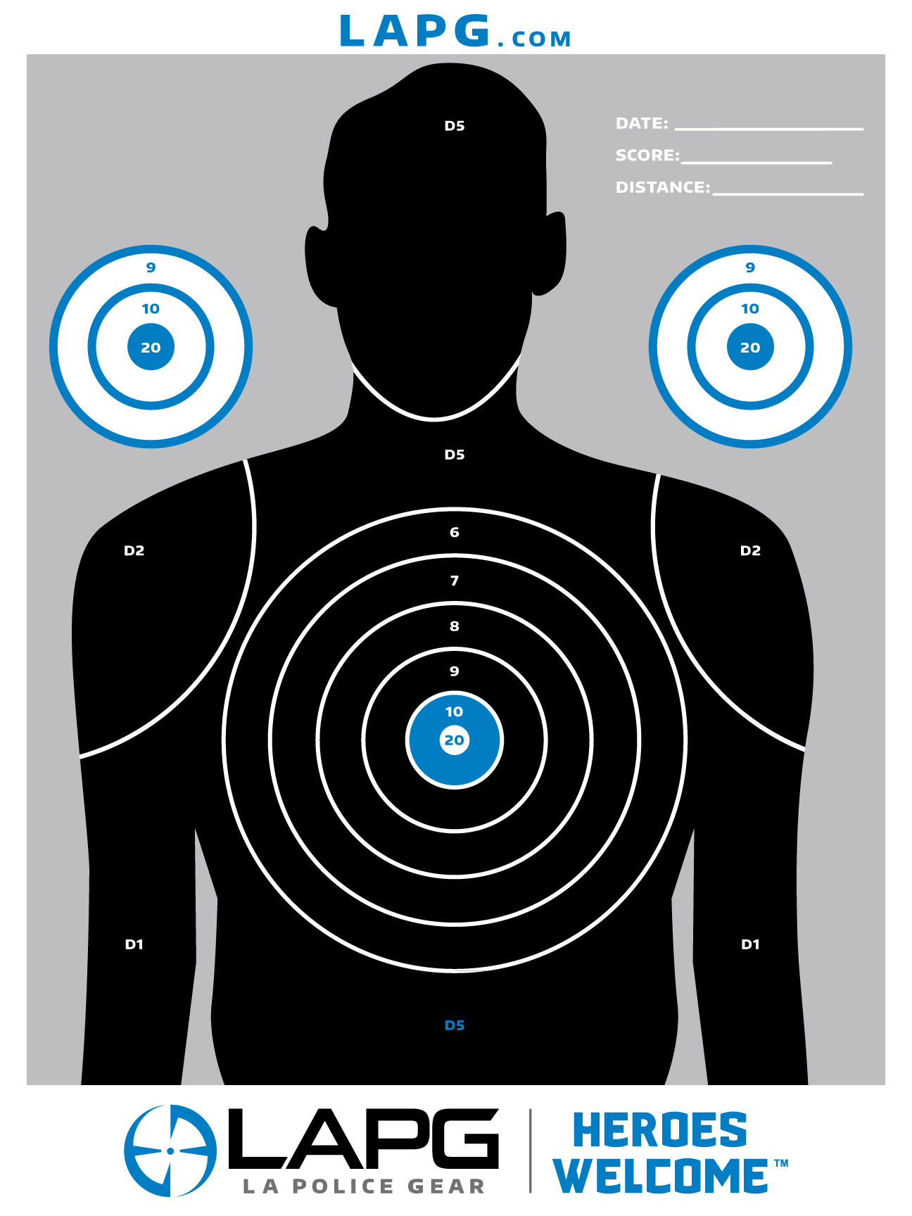 Bryant W - Graphic Design Portfolio - Shooting Targets