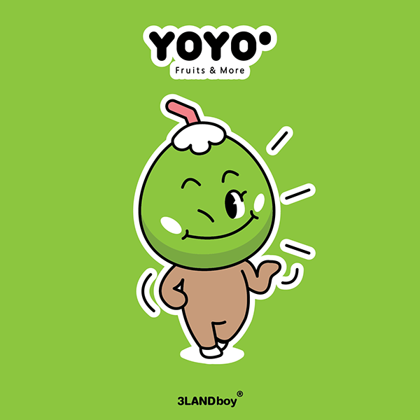 3LAND . - YOYOo : Fruits & More Character design.