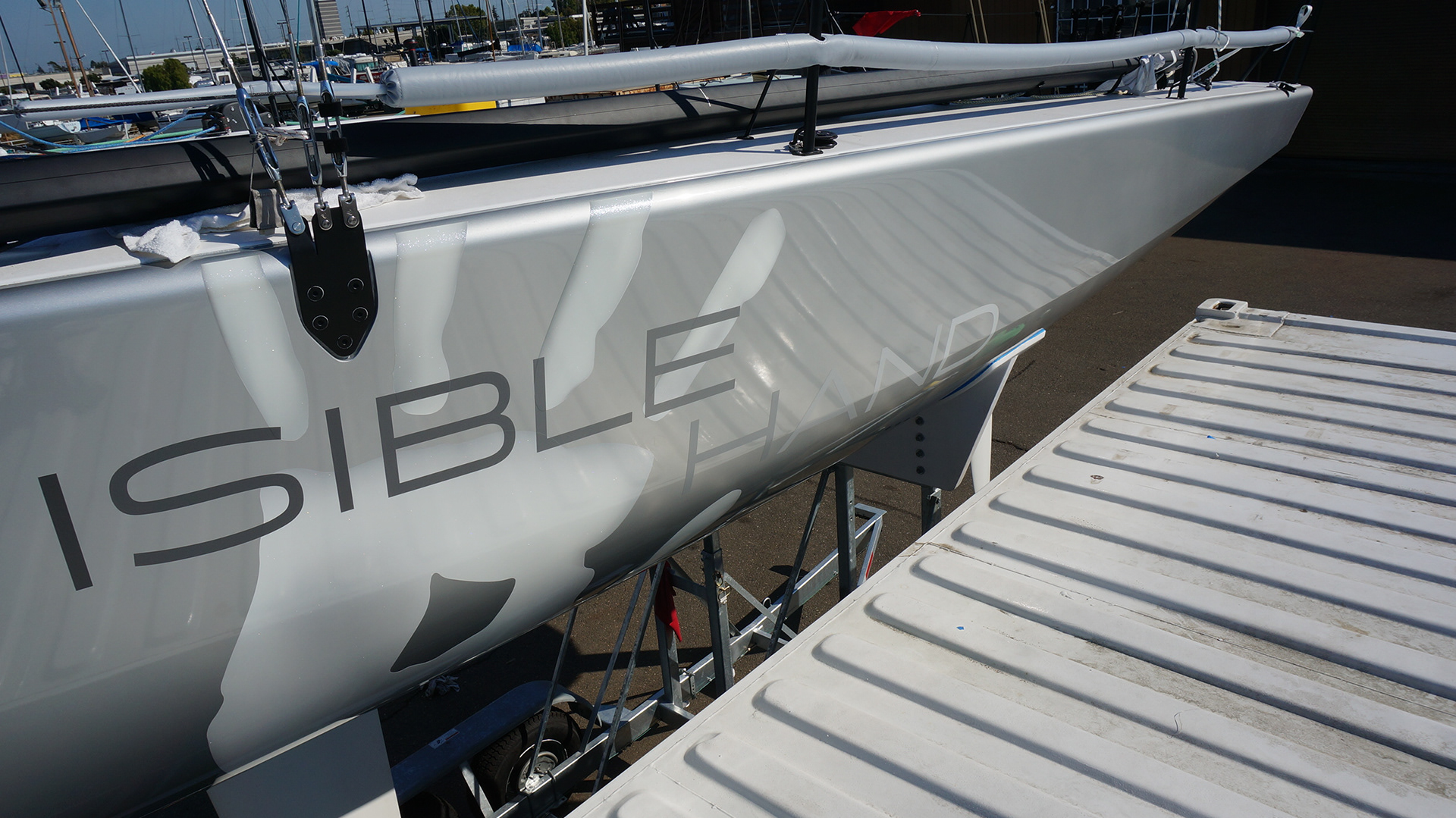 Regatta Boat Graphics - Custom Paint