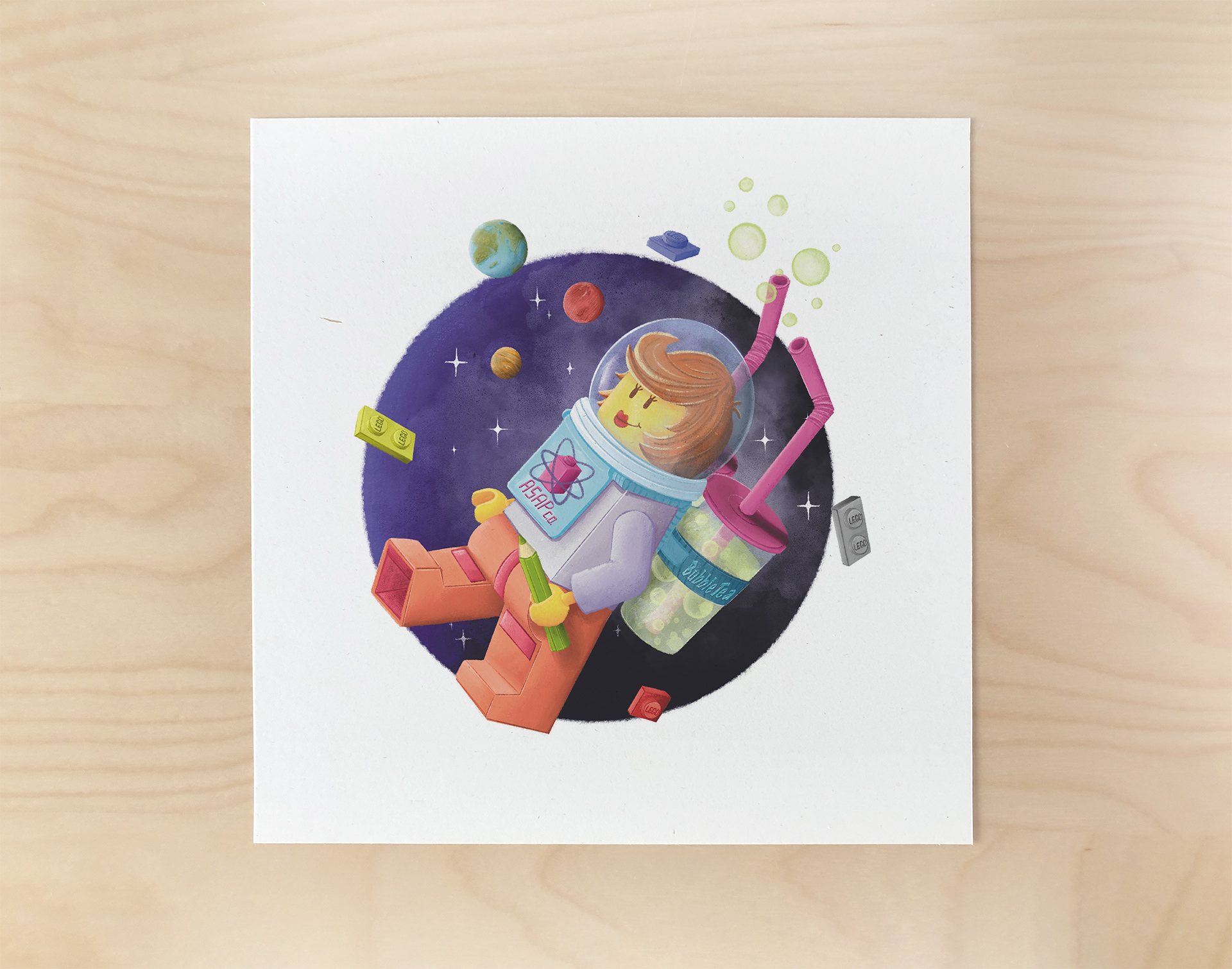 Karolina Jakubowska Portfolio - Lego fanart