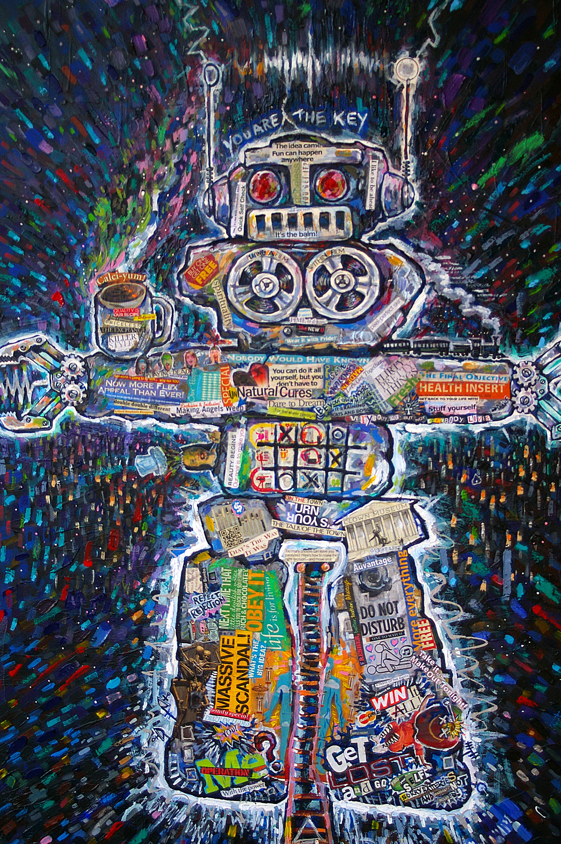 The Art of Ryan Smoluk - Modern Day Inukshuk