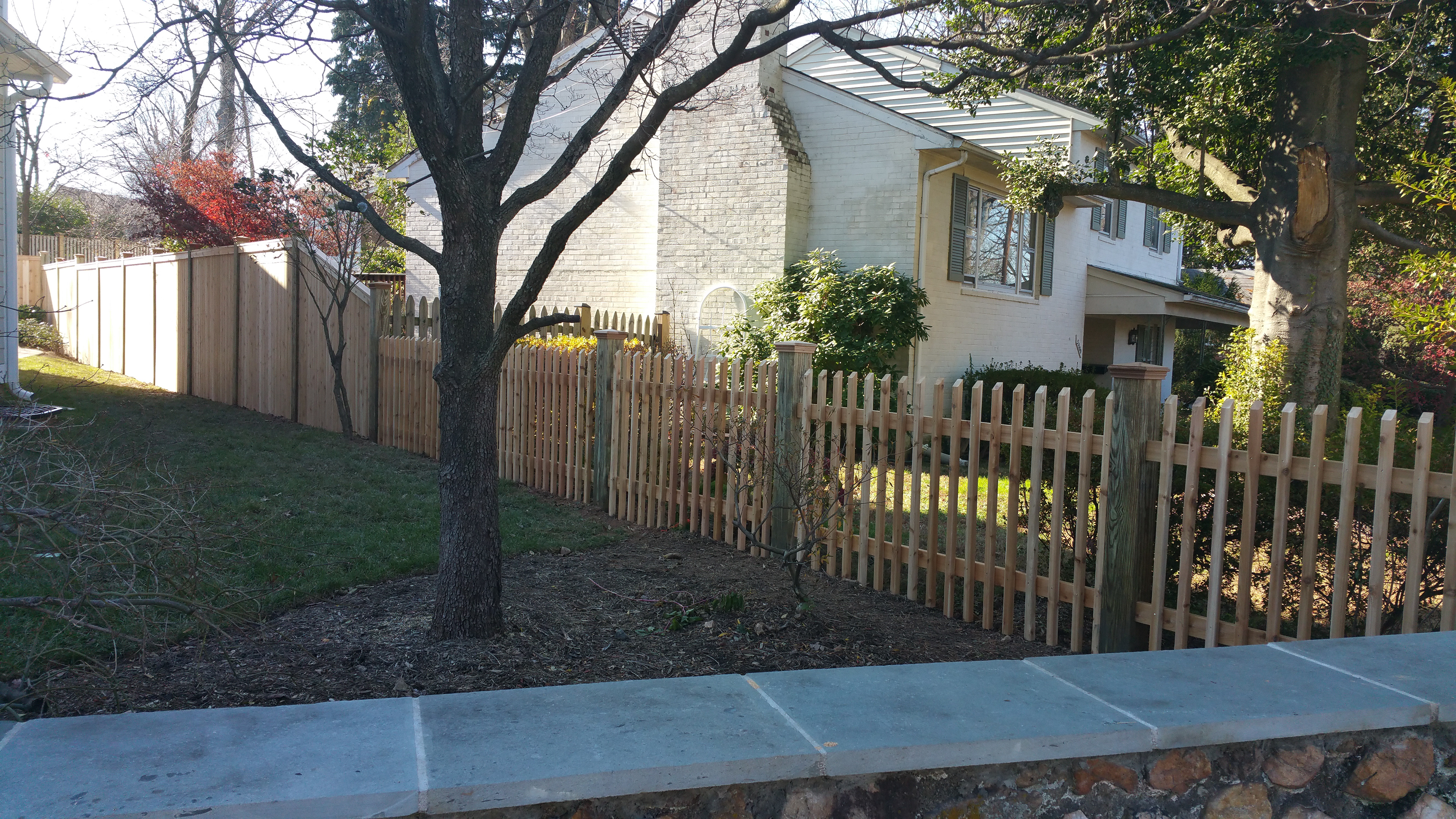 MetroGreen Fences, Decks, Porches & Remodeling - 4' Picket Fence