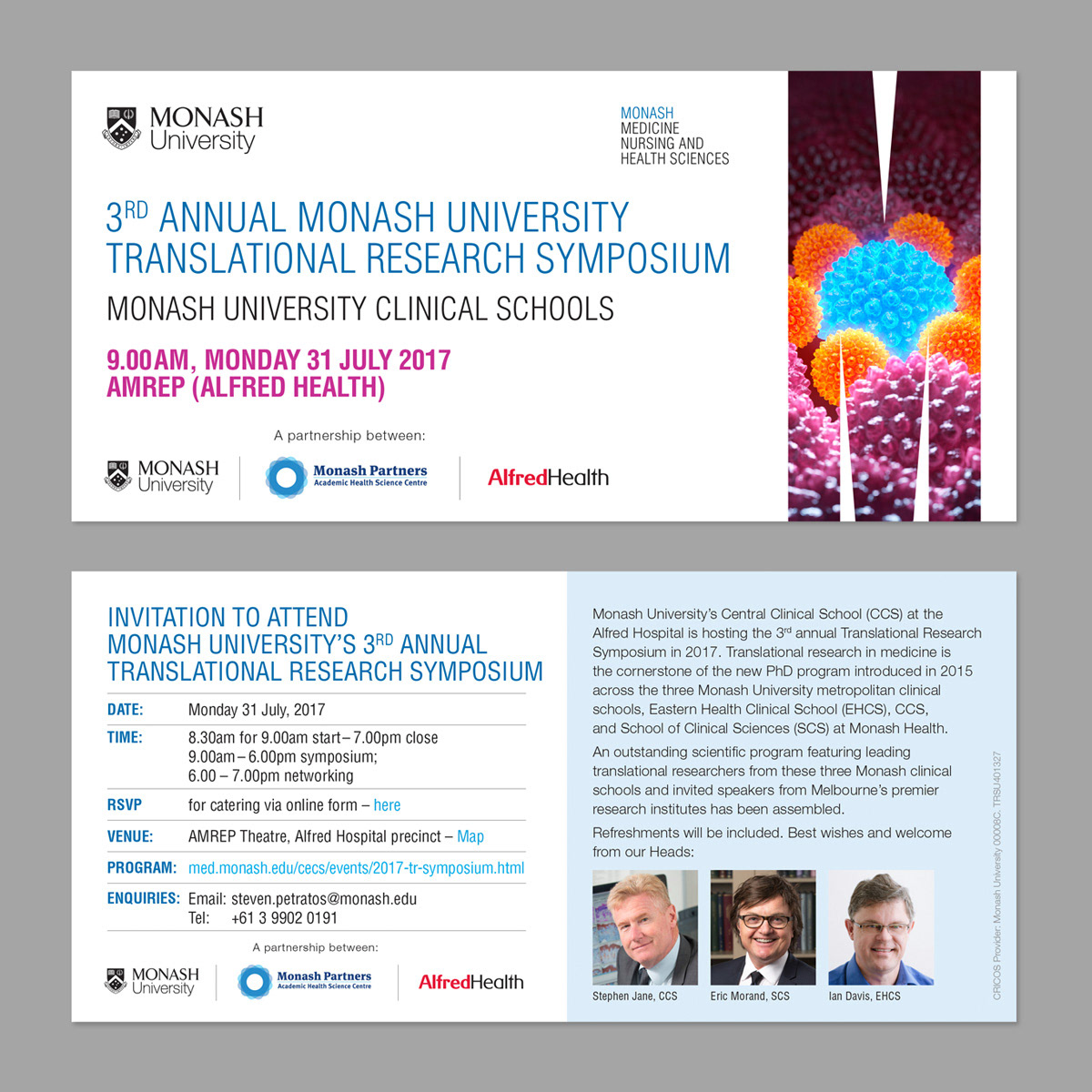 John Allen - Monash University Flyers and Brochures