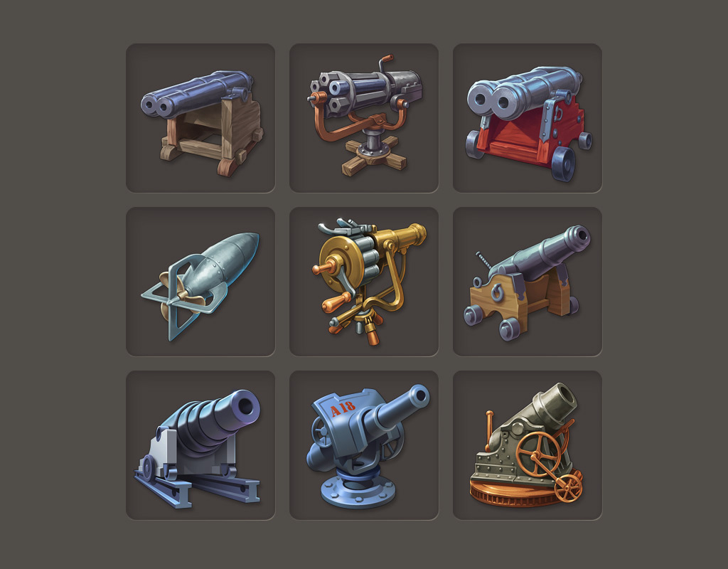 SEBASTIAN ERB * illustration & graphic for design and games - Icons ...