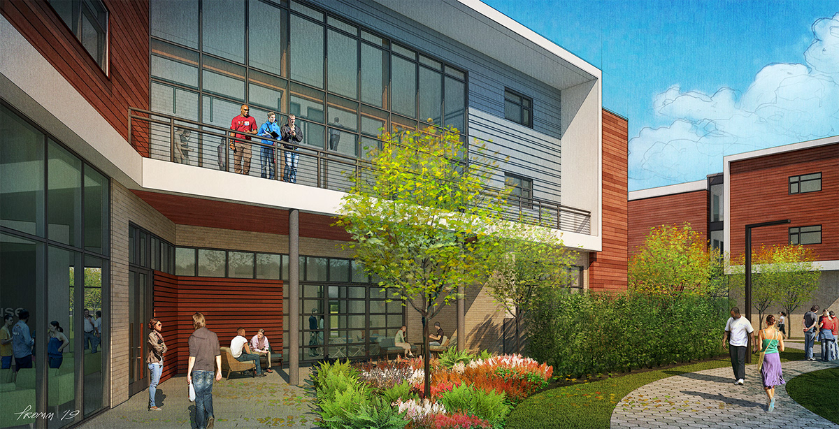 Architectural Rendering | Kirk Fromm design + illustration ... Architectural Rendering | Kirk Fromm design + illustration ...