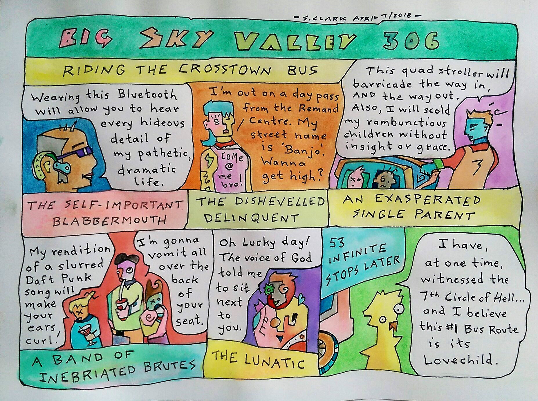 Scott Clark - COMIC ILLUSTRATIONS