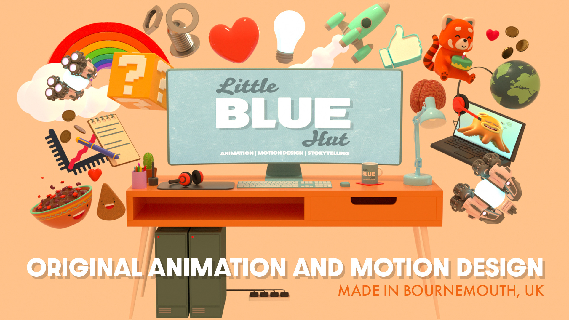 Little Blue Hut - Animation, Motion Design, Storytelling
