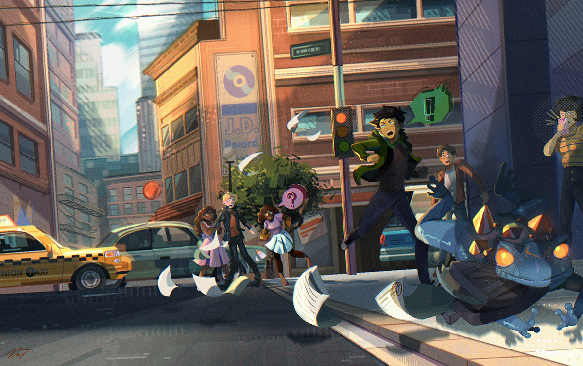 Risd Illustration Senior Show - Visual Development