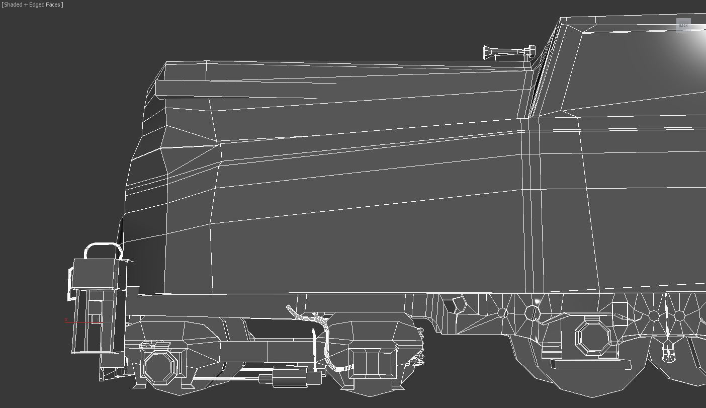 Plocar Arts - The Train [Digital 3D Model]