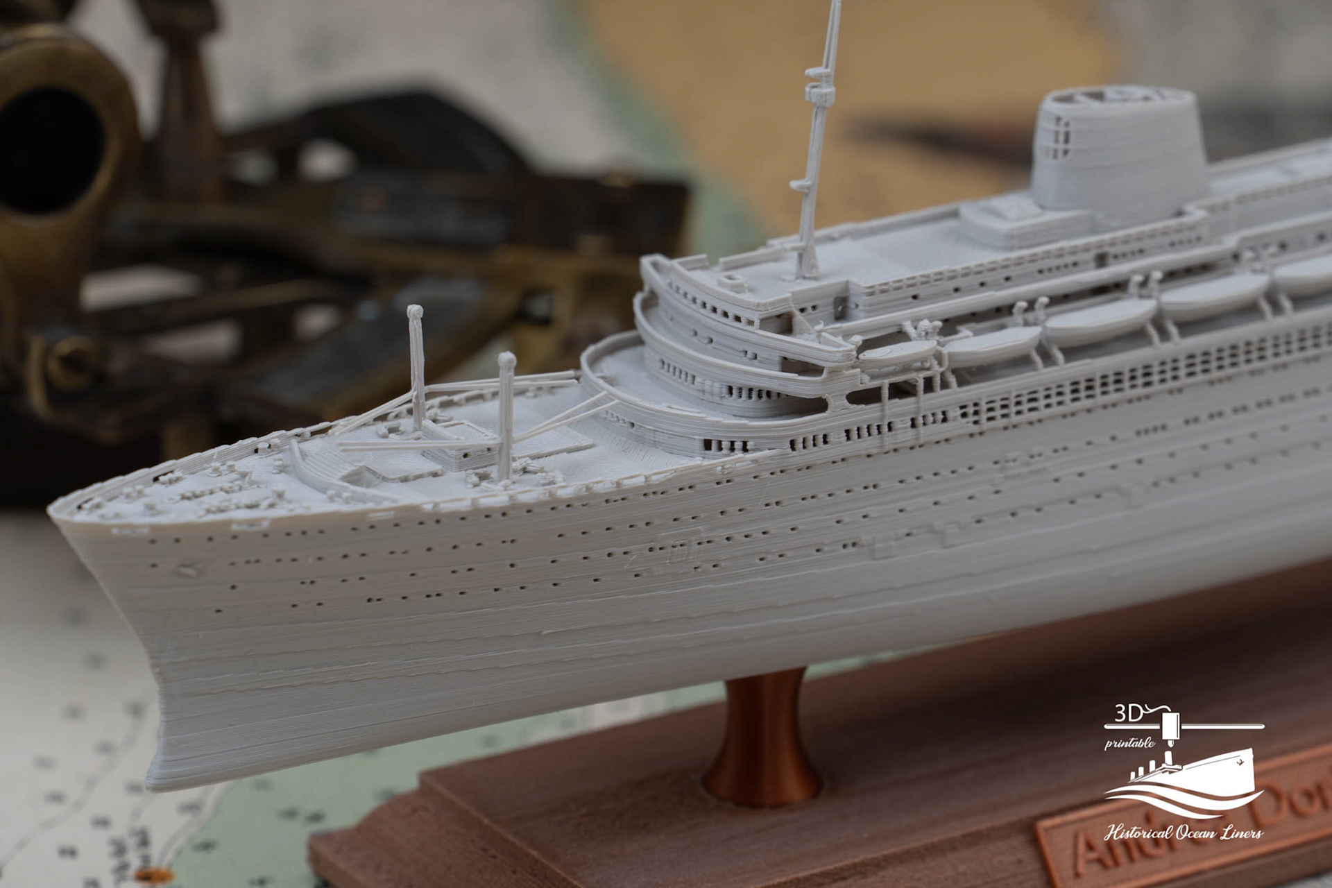 3d Printed Historical Ocean Liners Andrea Doria