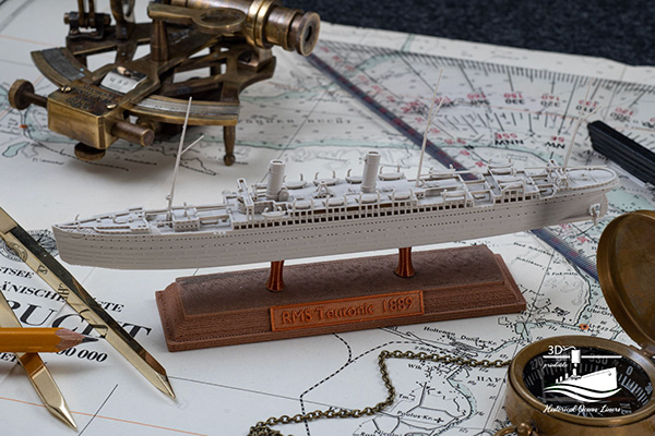 3D printed historical ocean liners - RMS Teutonic
