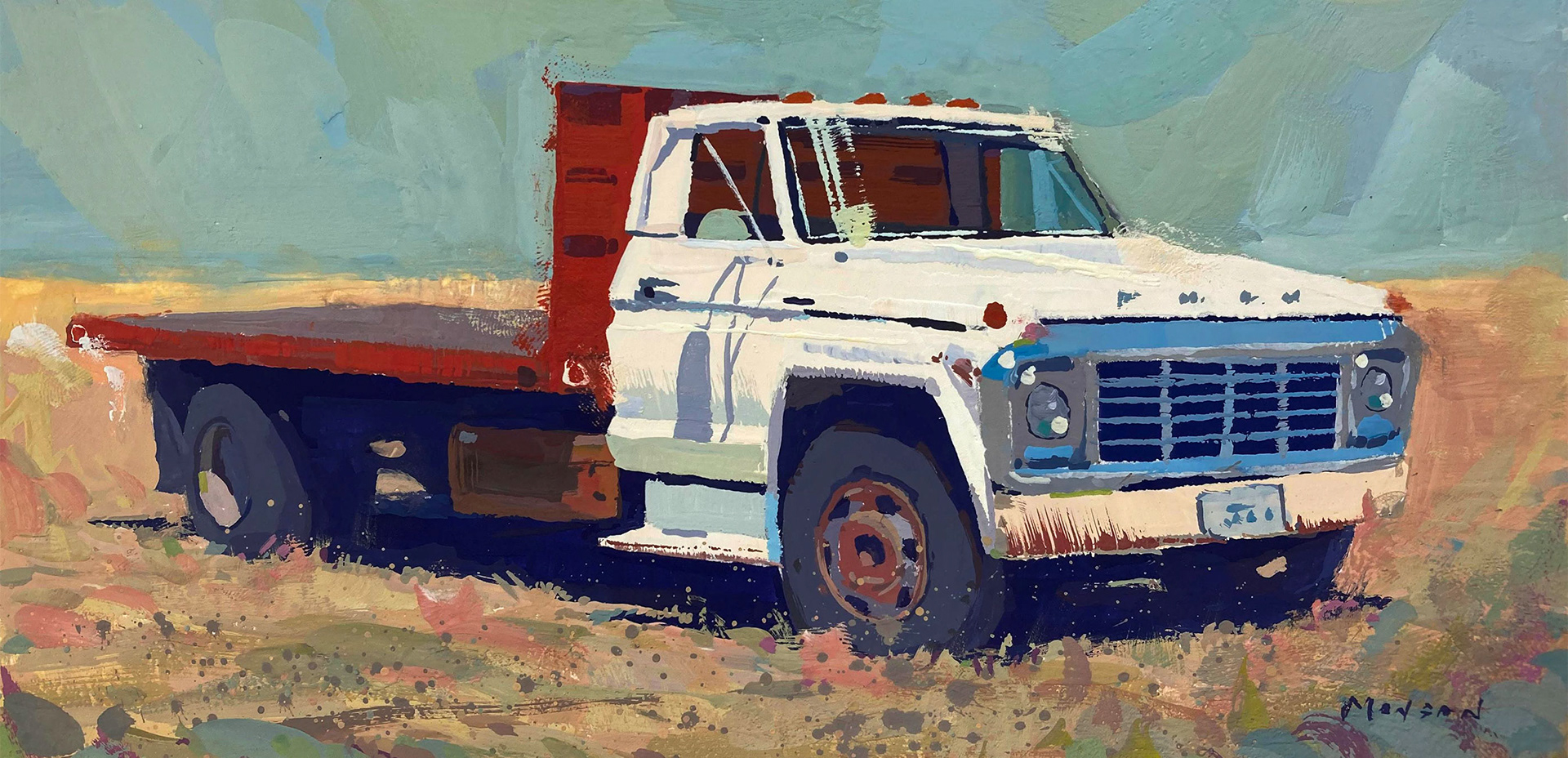 Alec Monson - Gouache Paintings