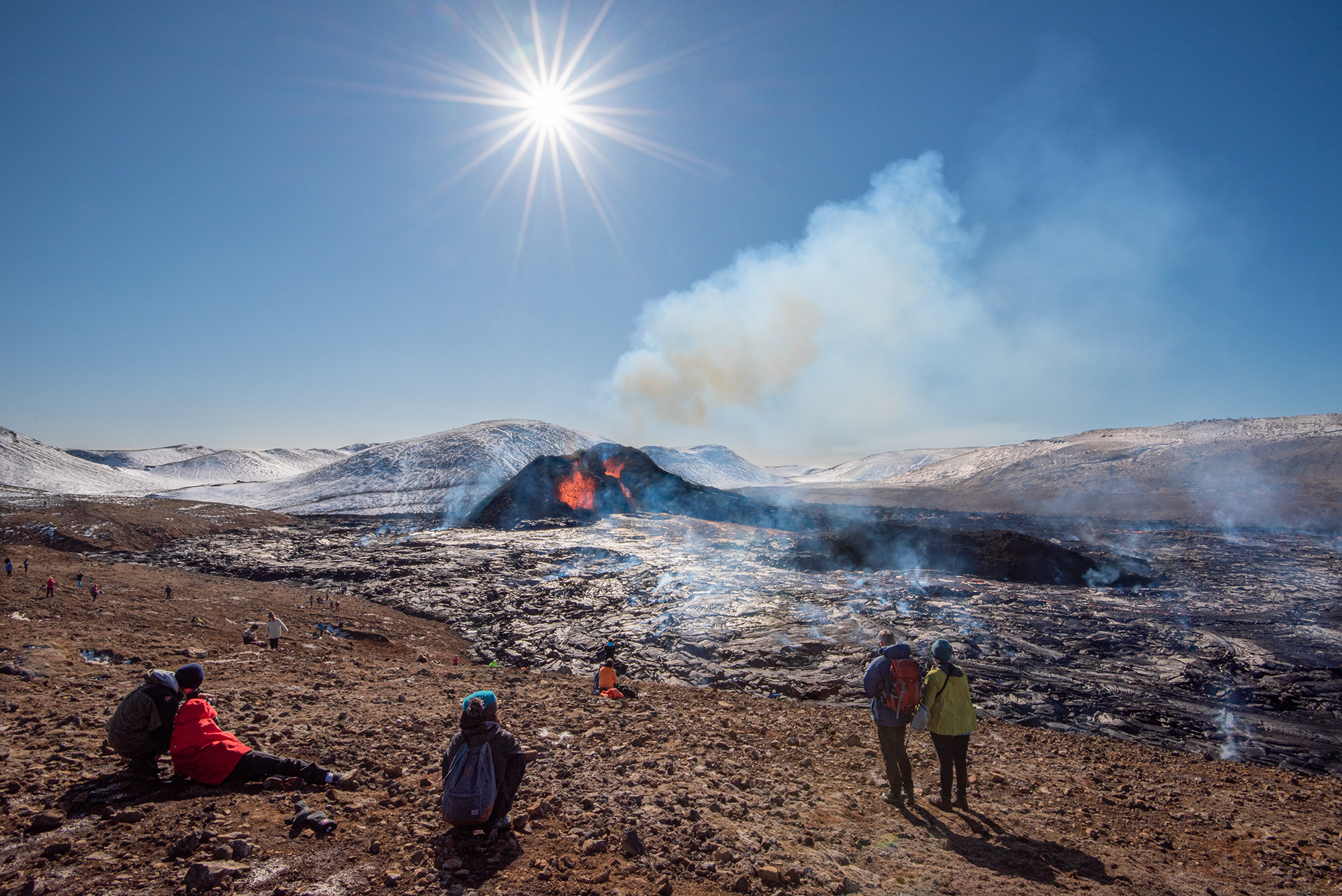Photography Iceland Photos - Geldingadalir volcano eruption photos