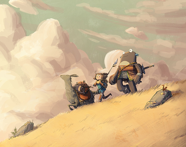 Tim Probert - Lightfall - Style Frames