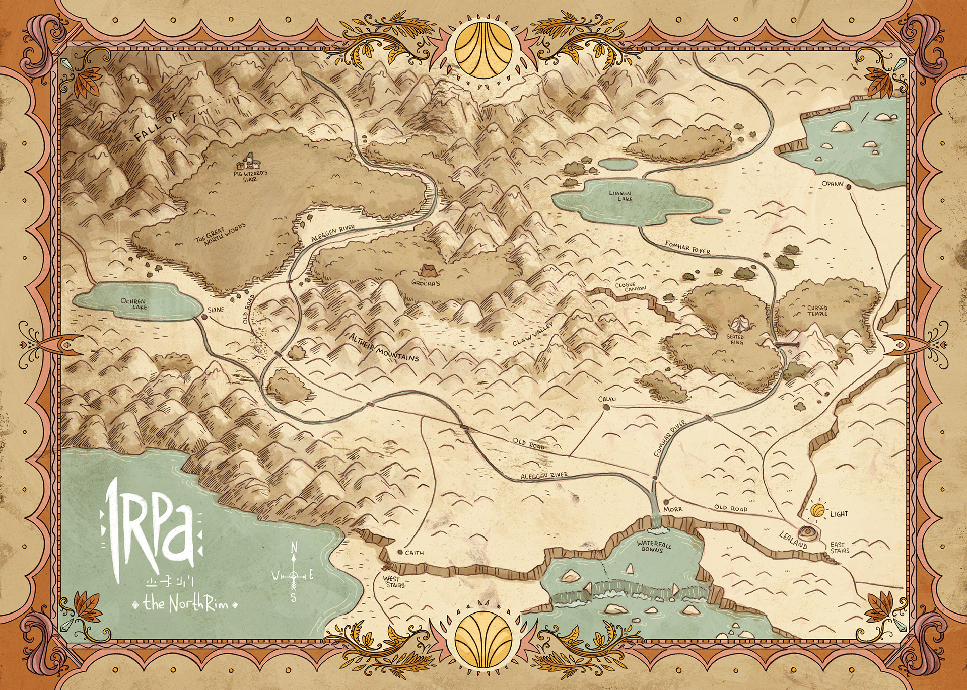 Tim Probert - Maps of Irpa