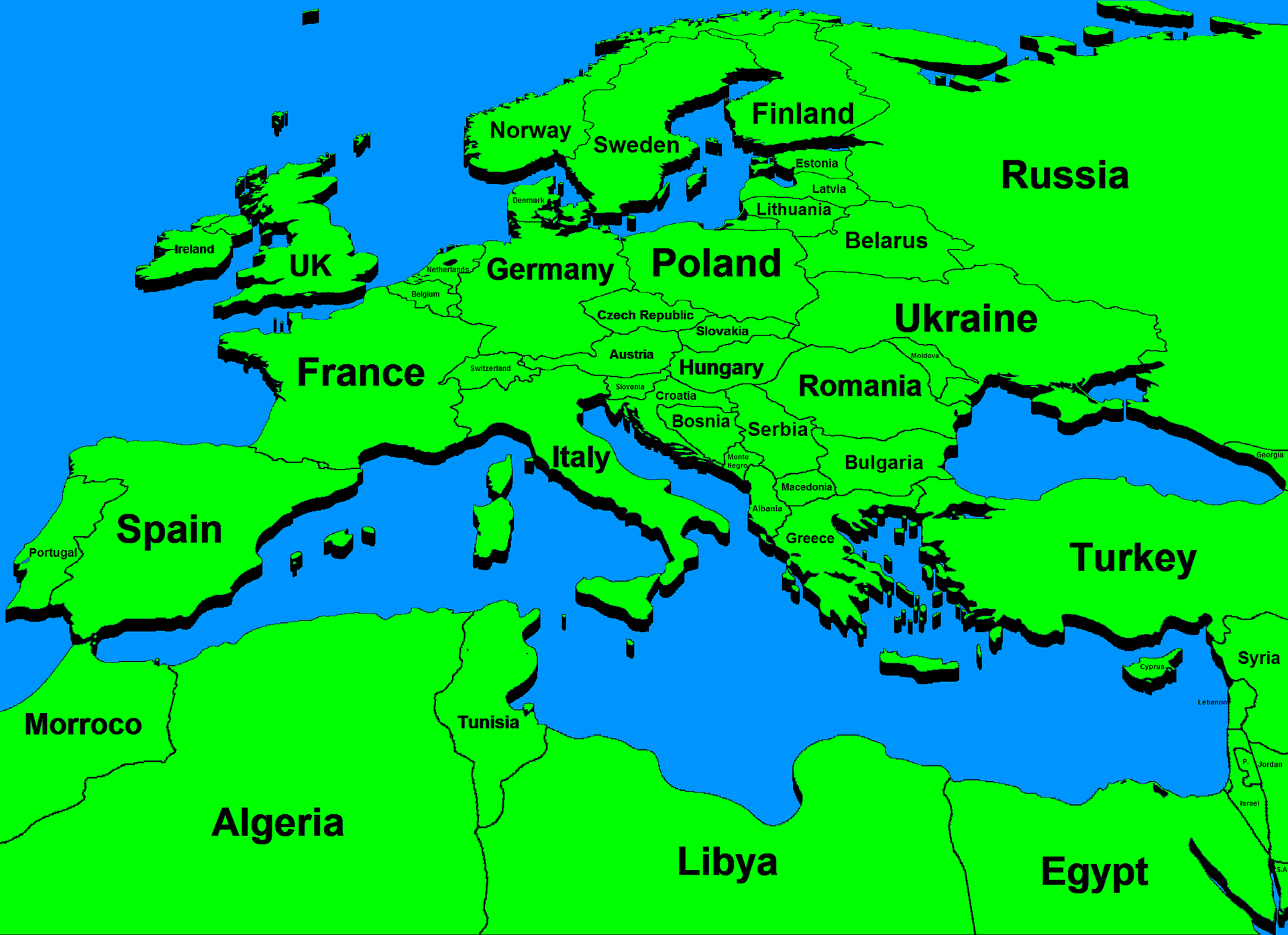 The Blank Atlas - Maps