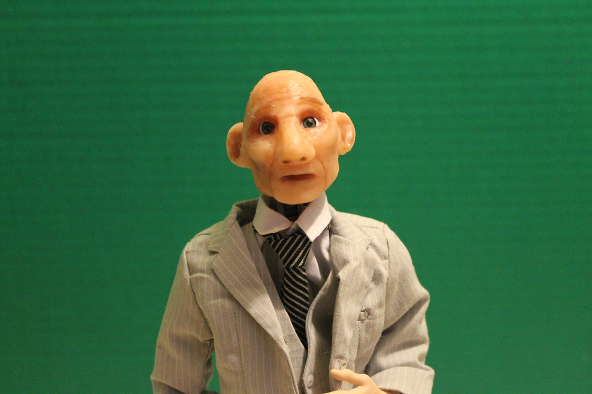 Lynda Rollins - "Grandpa" Stop-motion Short: Puppet Production