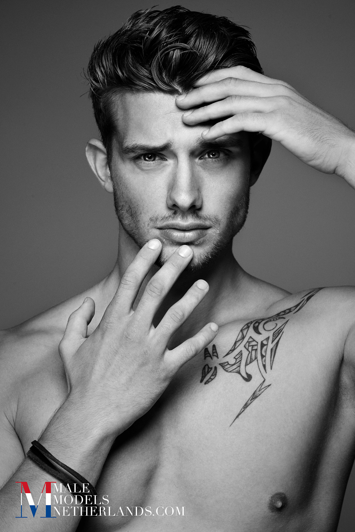 Male Models Netherlands - Editorial with Robert