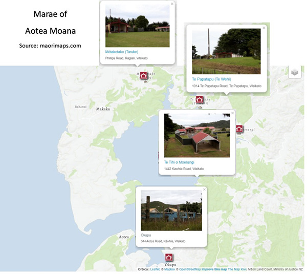 Aotea Harbour, Aotearoa-New Zealand - Aotea Harbour Maps