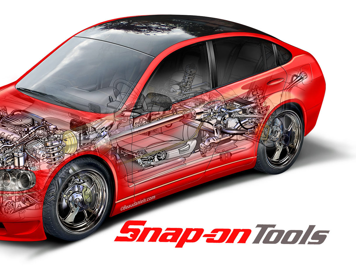 Beau and Alan Daniels illustration portfolios. - Cutaway Power Supply