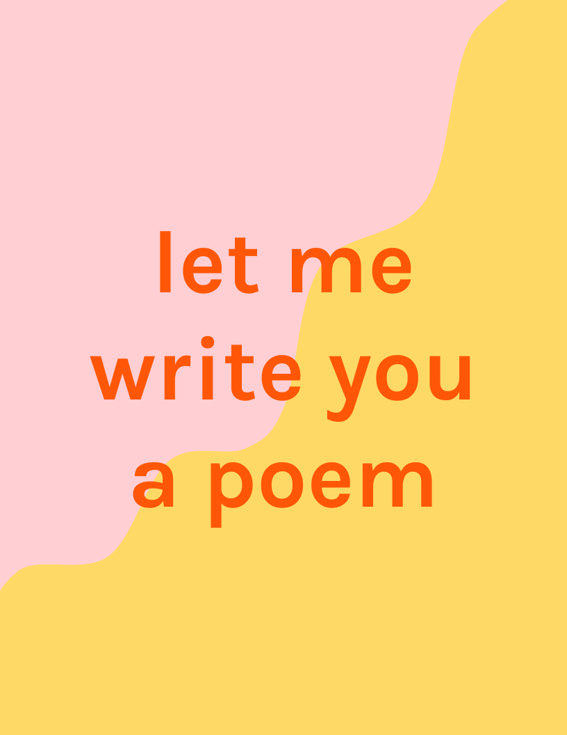 By Princess Moon - Let Me Write You a Poem