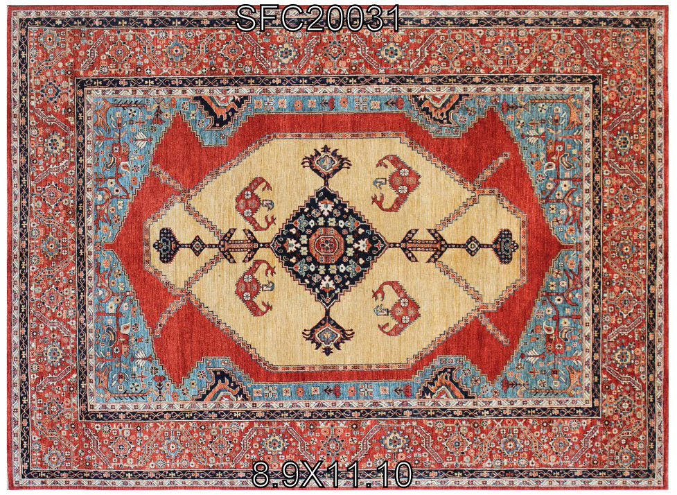 Aga John Rugs - Traditional 9' x 12'