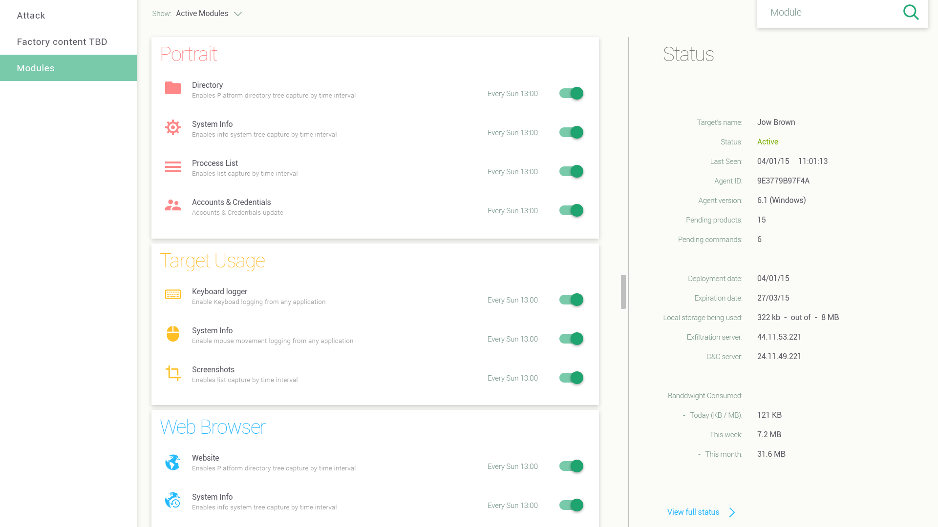 Alpivan - Weka.io Cloud storage UI UX design, Web App _2016