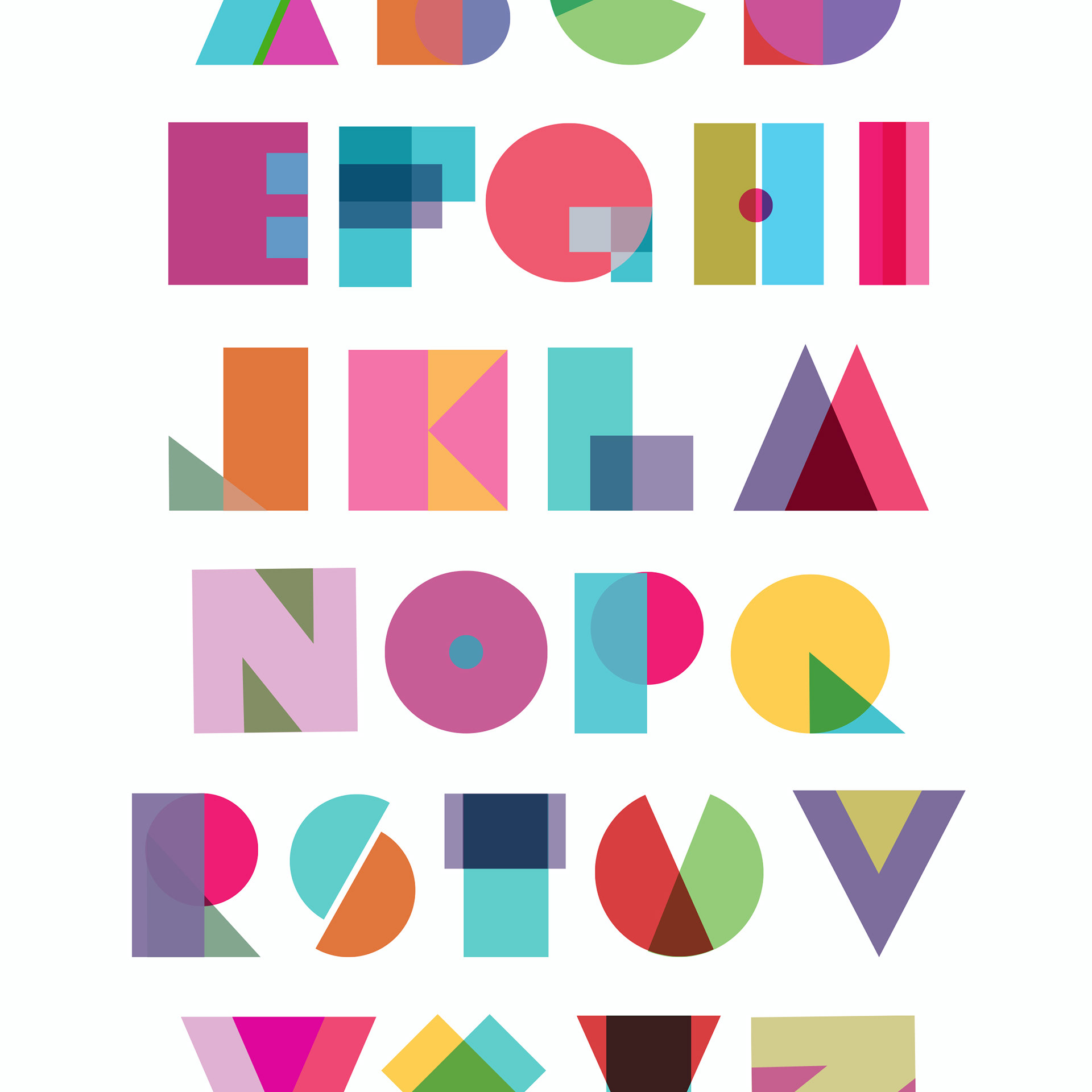 Stacy Beck Design - Mid Century Flowers in Greens