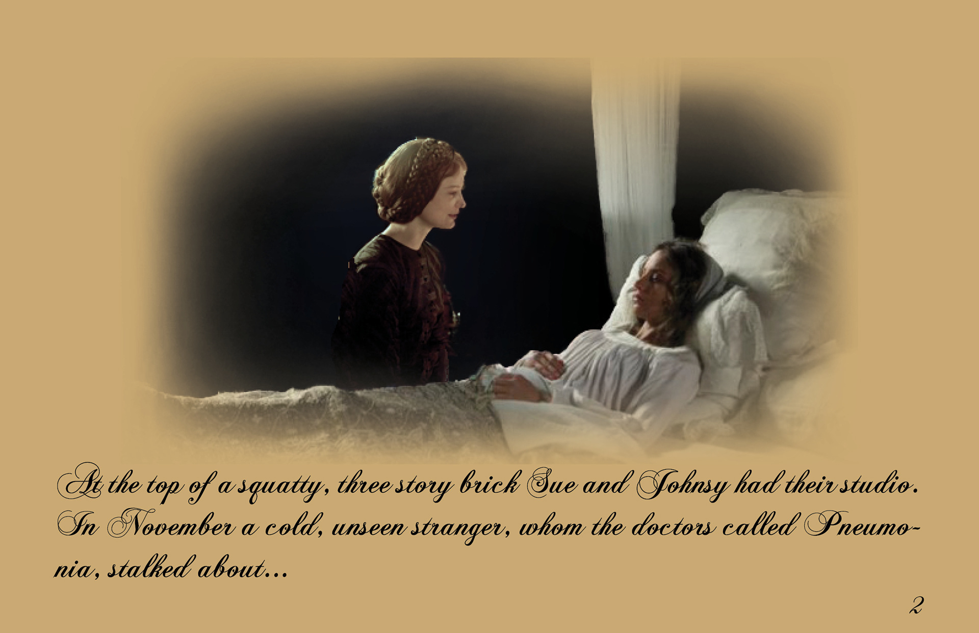 Taher Ahmadi - "The Last Leaf" by O. Henry Illustration and Binding