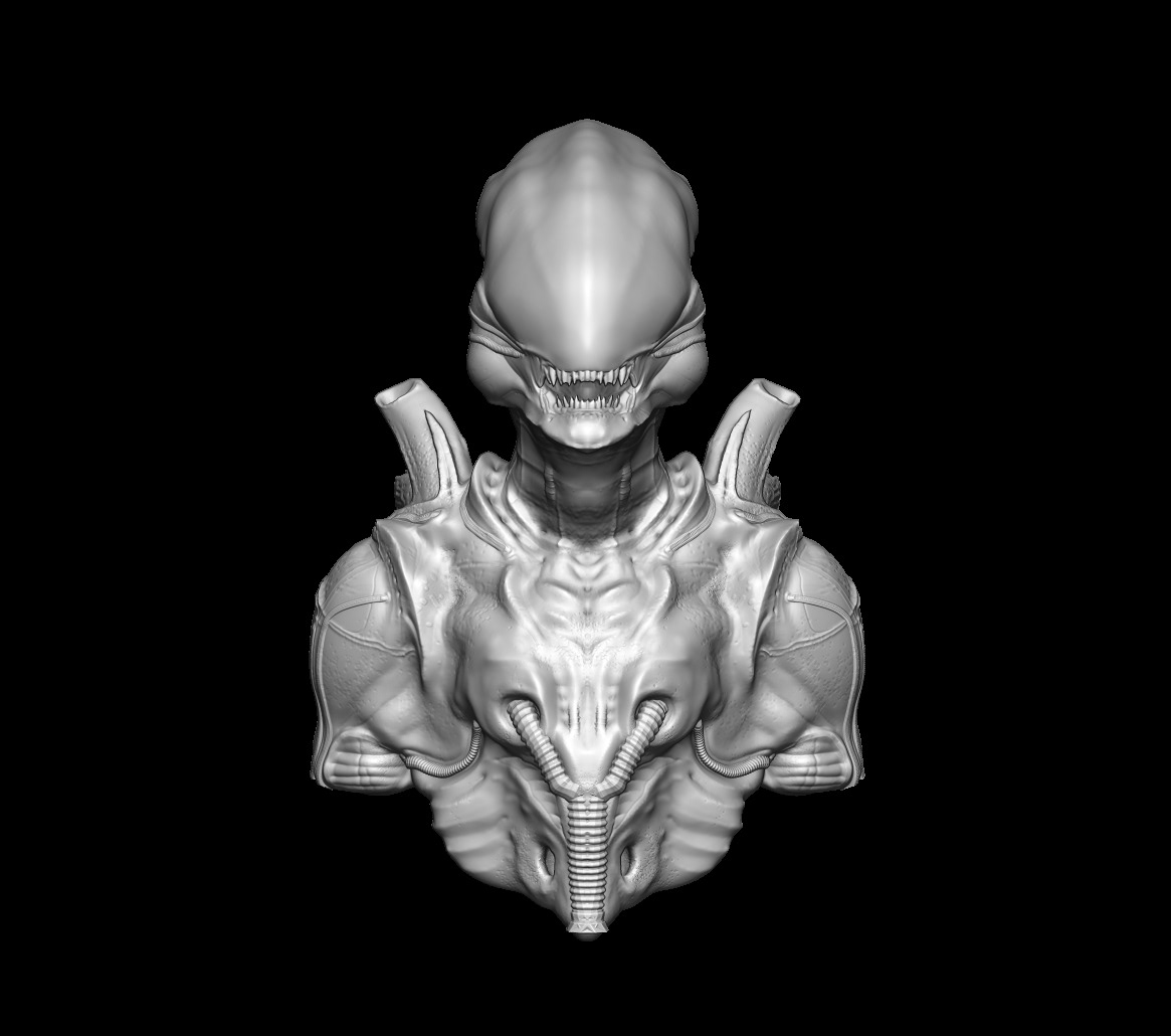 Damon Bard - Character/Creature Visual Development & Design - Xenomorph