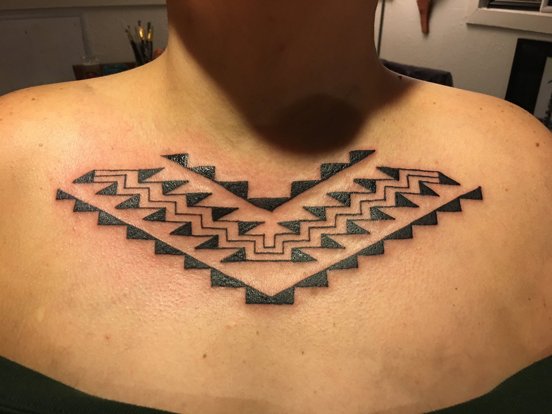 Asa Wright - tattoos