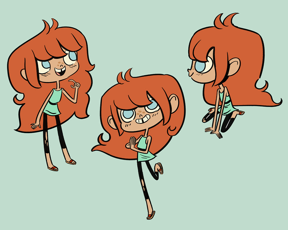 Katie Rice Character Design